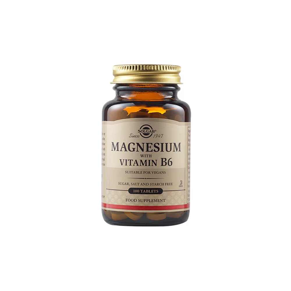 Magnesium with Vitamin B6 100s tabs | Health Corner