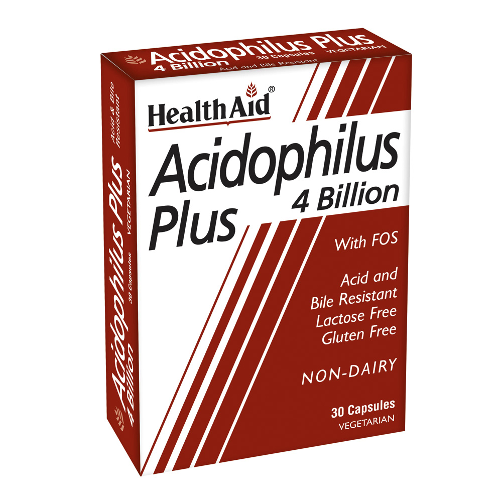 Acidophilus Plus 4 Billion vegetarian capsules 30s | Health Corner