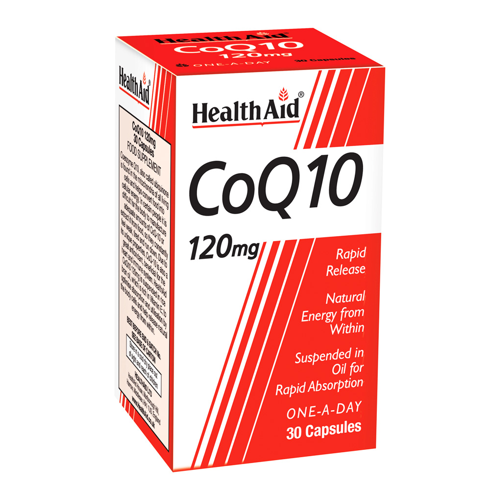 CoQ-10 120mg capsules 30s | Health Corner
