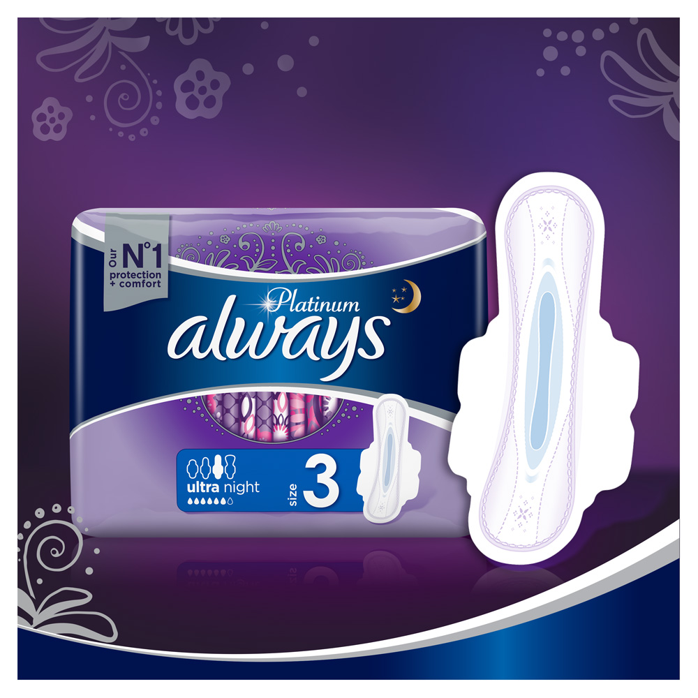 Platinum Ultra Night Size 3 - 6τμχ. | Health Corner